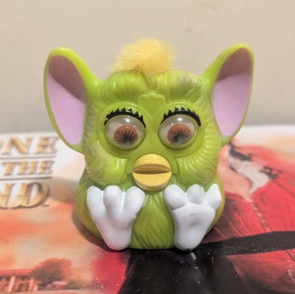Furby | Toys | Vintage Mcdonalds 998 Animated 3 Furby Toy Green W ...